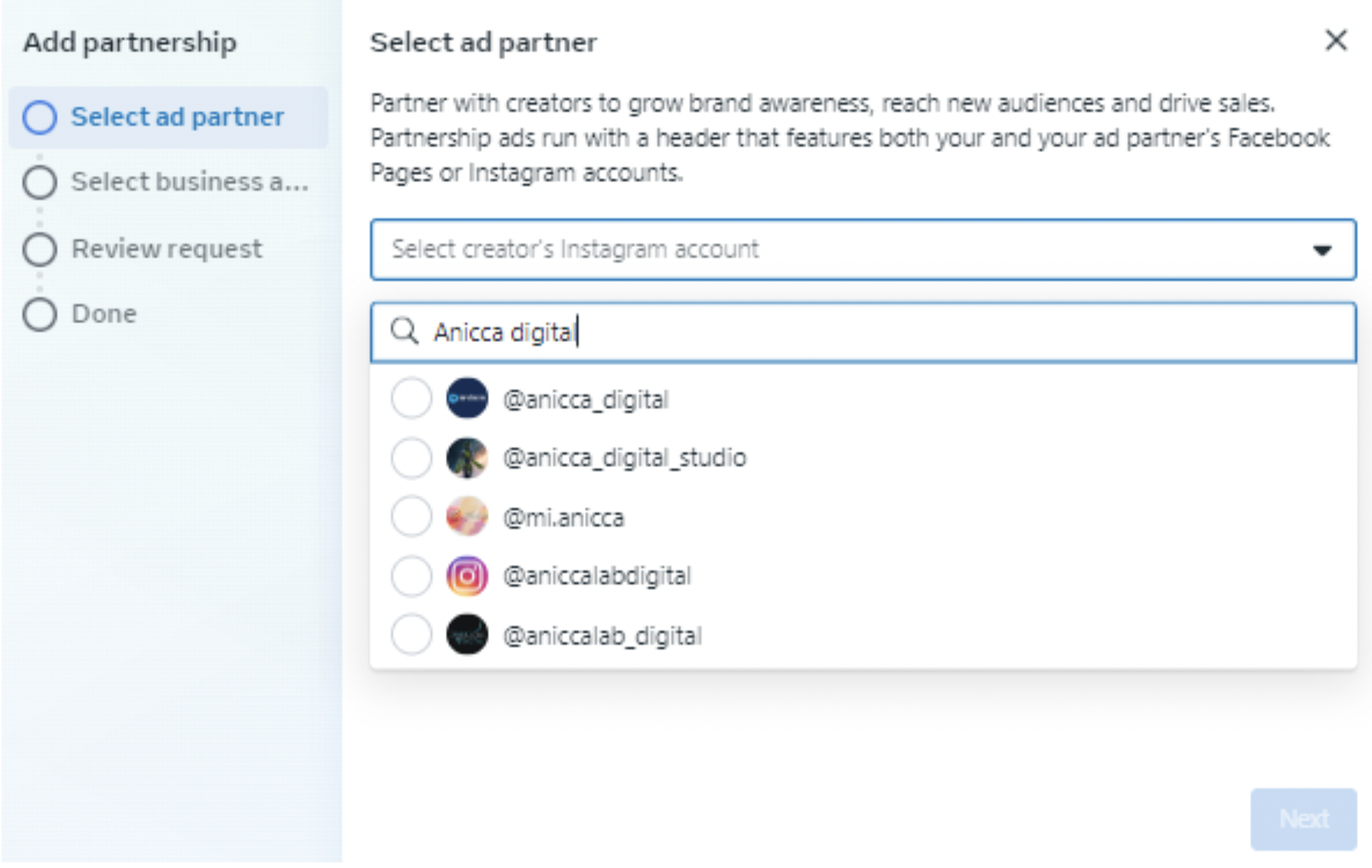 How to set up branded content ads - Anicca